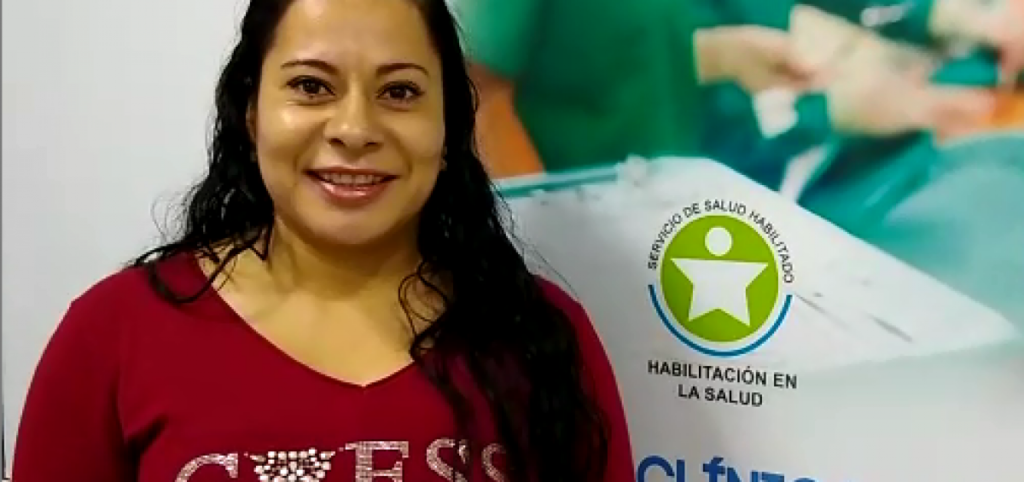 Testimonio de paciente con pexia mamaria. - Plan Quirúrgico